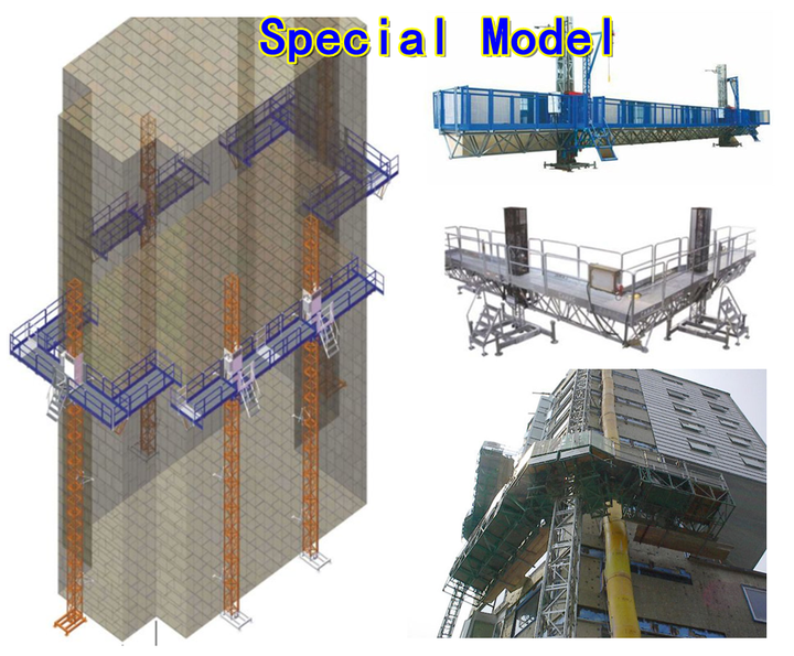 Mast Climber Working Stage - Efficient External Facade Access
