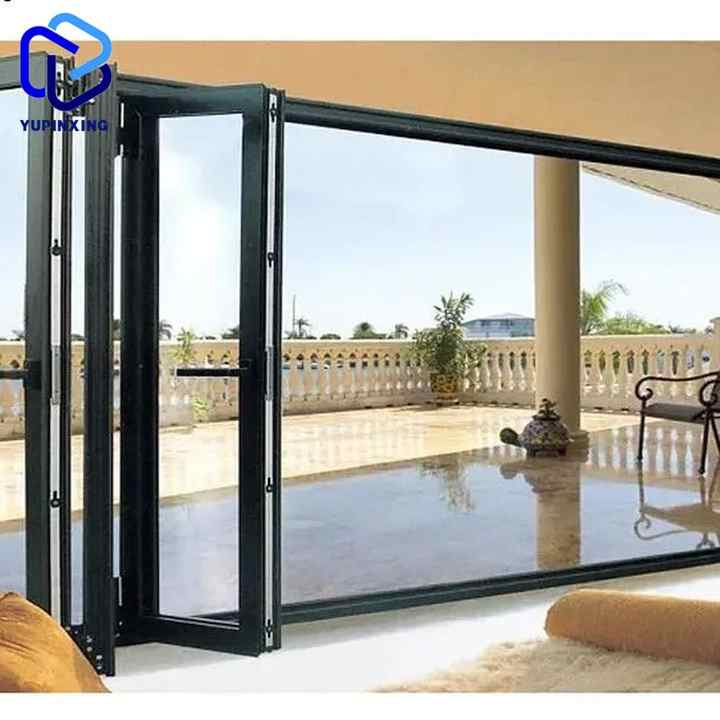 Exterior Internal Interior Outdoor Tri Sliding Accordion Bi Fold High ...