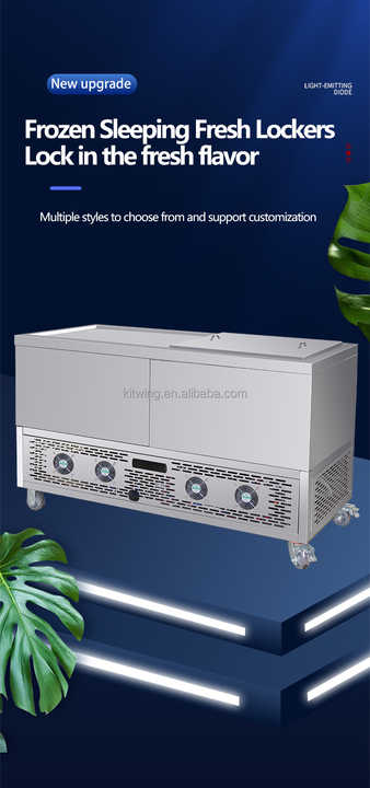 Commercial Ultra Low Temperature Freezer for Supermarket Frozen Food ...