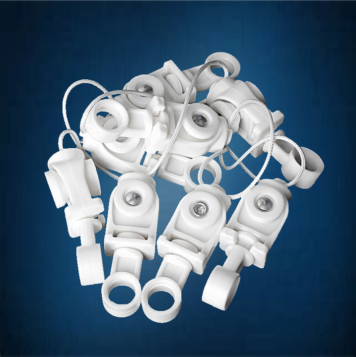 Mini Bearing Wave Ripple Fold Curtain Track Runner for S Fold Curtain ...