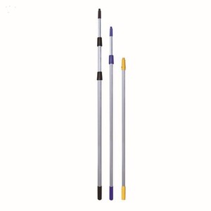 6M three piece joint Extension Aluminum pole Long telescopic pole ...