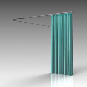 Heavy Duty Aluminium Curtain Channel | Durable Modern Rail