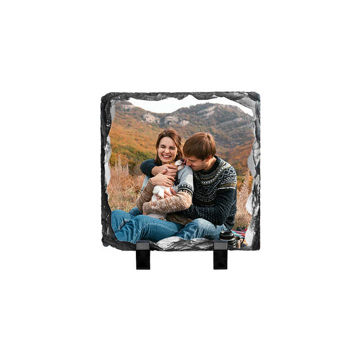 High Quality Blank Sublimation Photo Rock Slate Square Shaped for Heat ...