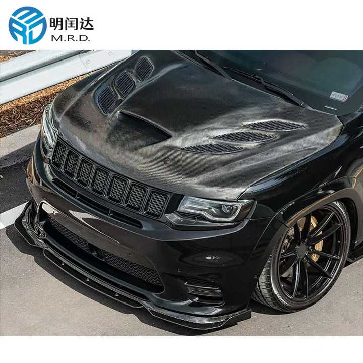 MRD Carbon Fiber Hood for Jeep Grand Cherokee Modifying Engine Hood Car ...