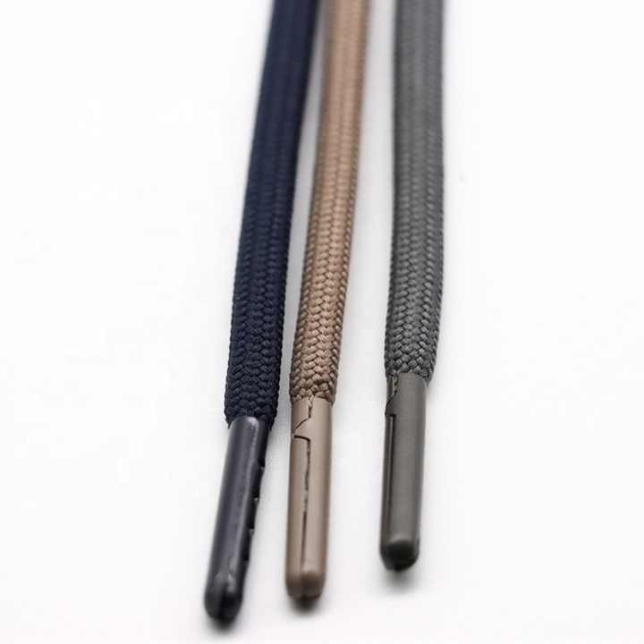 5mm Custom Metal Tip Round Hoodie Drawstring Cord - Durable & Stylish