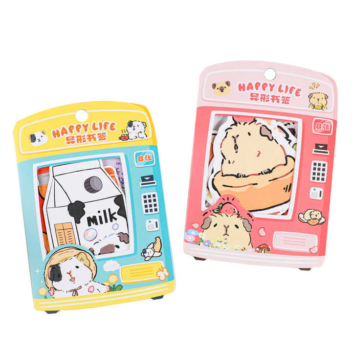 UNIK X PIGGY DUMPLINGS Anime Bookmark 8pcs Set Art Museum Creative Book ...
