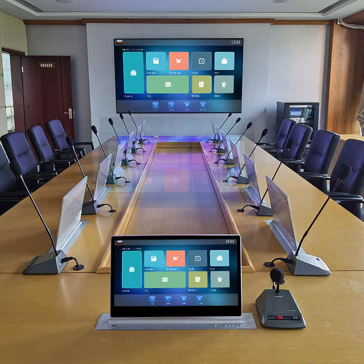 Junnan 15.6" Motorized Retractable LCD Monitor Lift for Office ...