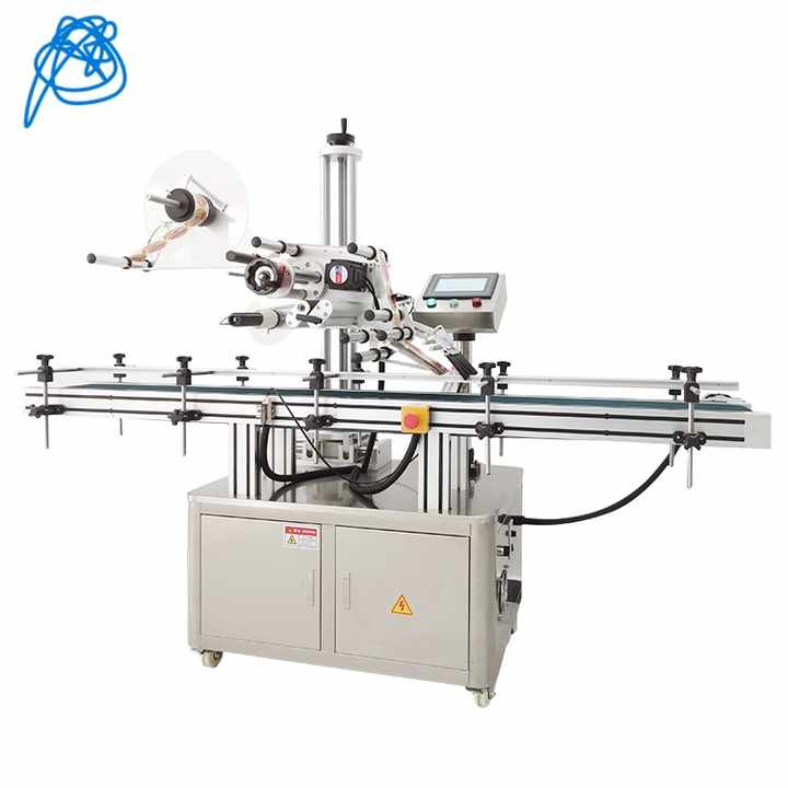 Automatic Label Applicator Machine Adhesive Sticker Flat Labeling ...