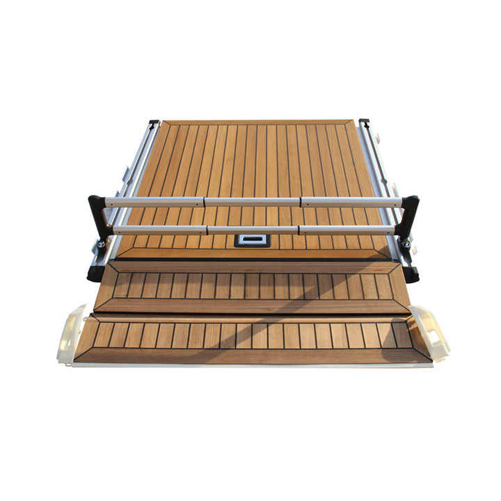 Real Teak Wood Trunk Floor for Range Rover Vogue