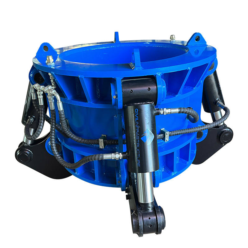 Concrete Pile Cutter with Four Synchronized Rams| Alibaba.com