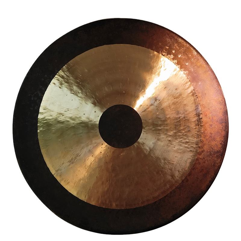 28"/70cm Chinese Chau Gong Handmade Bronze Gong Percussion Instrument ...