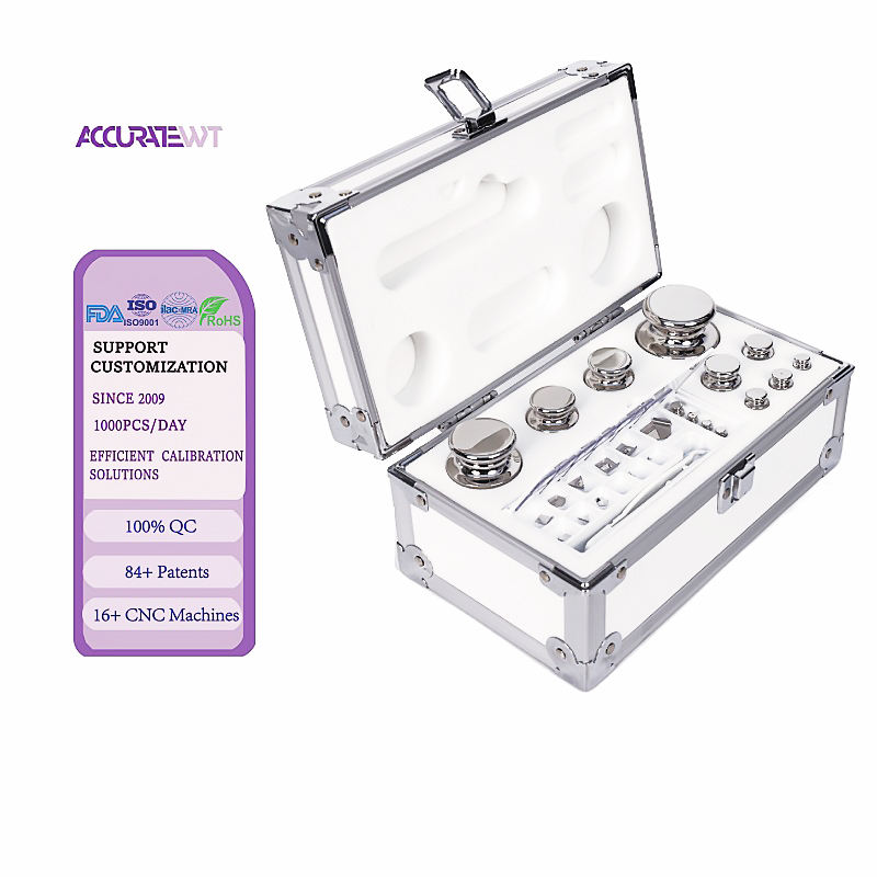 Calibration Weights Set 1mg-1kg, 25PCS OIML Class E1 E2 F1 F2 for ...