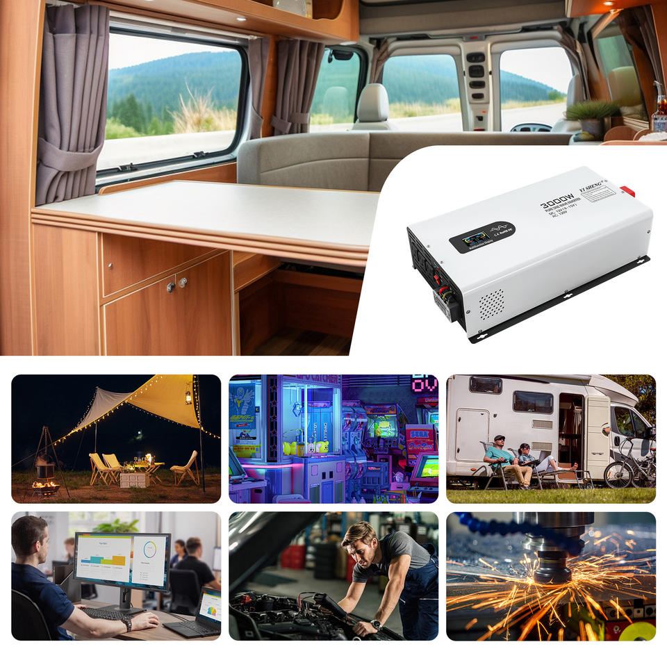 3000w High Efficiency Dc Input Home Backup Power Inverter Pure Sine