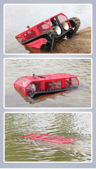 Underwater Dredging Robot Under Water Crawler Track Robot Platform IP68 ...