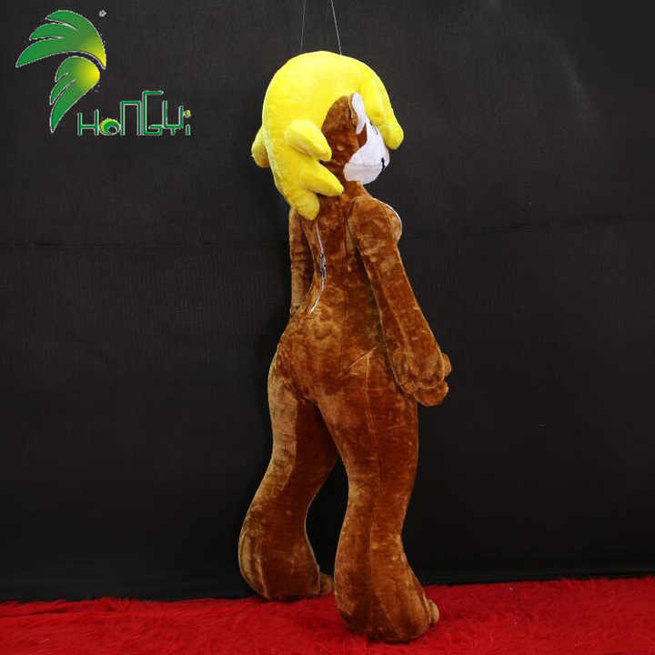 Inflatable Furry Renamon - Double Layers Plush Cover Suit