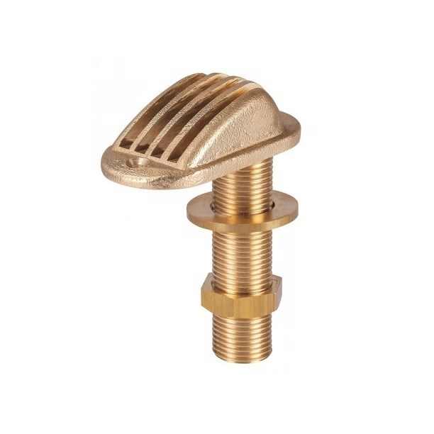 Heavy Duty Brass Water Intake Scoop - Marine Strainer
