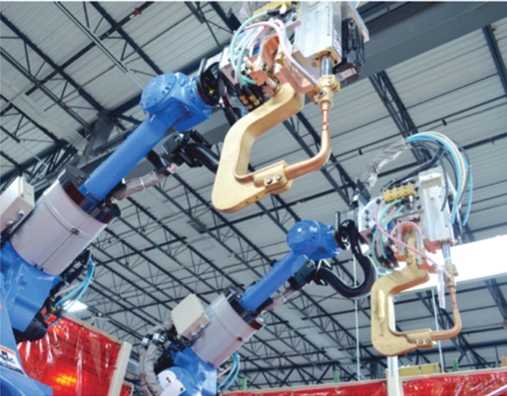 YASKAWA SP165 Industrial Robot for Spot Welding Machine Welding Robots ...