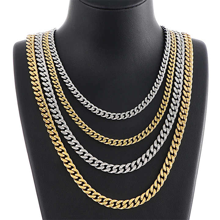Shop Our No Fading 18k Gold Plated Hiphop Cuban Link Chains