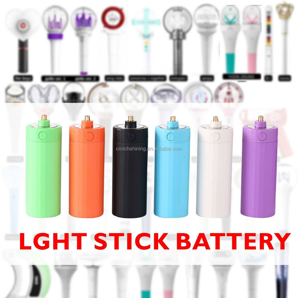 RICHSHINING Kpop Light Stick Battery Case - Rechargeable