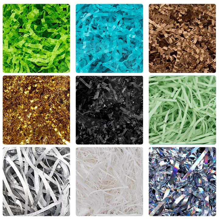 Commercial Automatic Paper Shredding Machine Crinkle Cut Raffia Paper ...