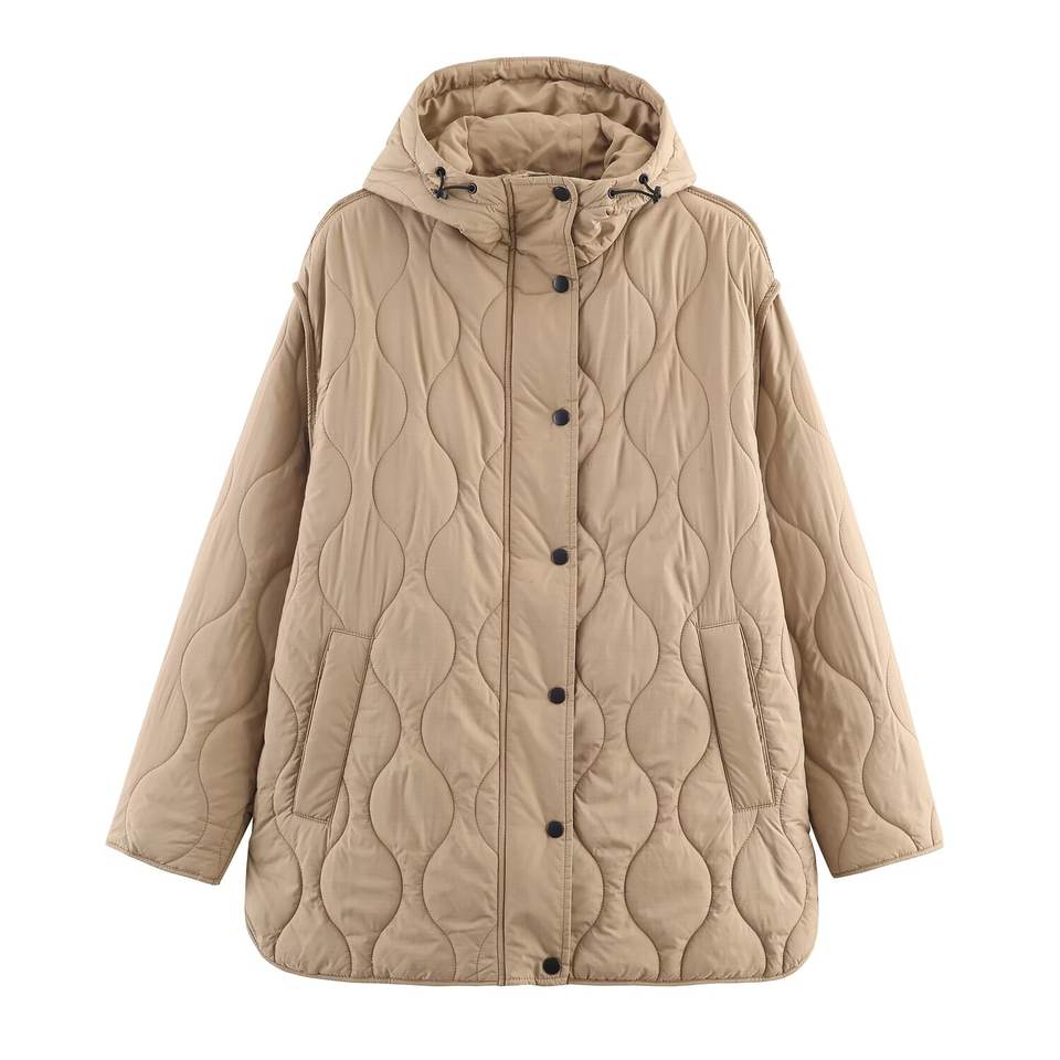 KAR&OT ZA 2025 Autumn/Winter New Simple Casual Stand Collar Long Sleeve ...