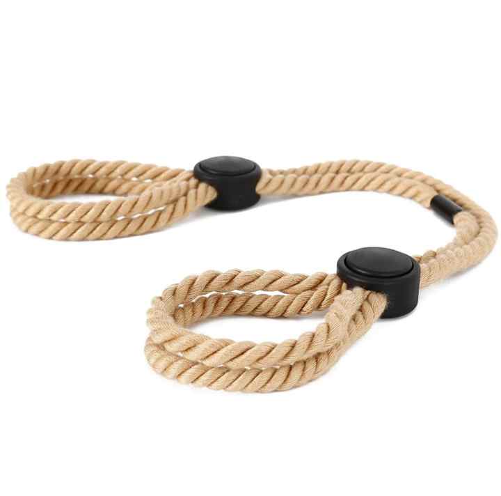 BDSM Cotton Rope Bondage Handcuff Foot Ankle Chain Cord
