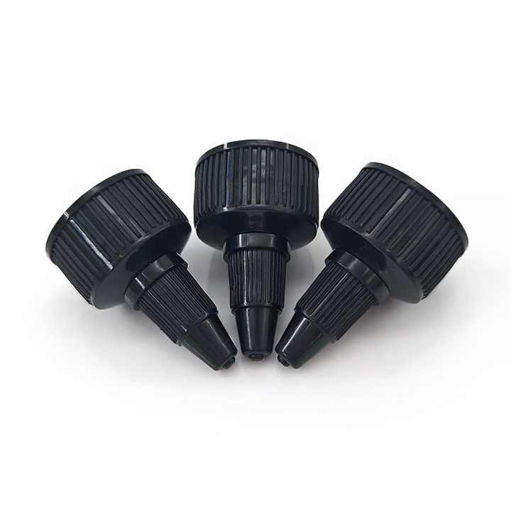 24mm Super Glue Cap Bottle Cap Liquid Syrup Plastic Black Cap 24/410 ...