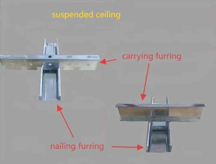 Gypsum Board Accessories Galvanized Steel Drywall Profile Support Metal ...
