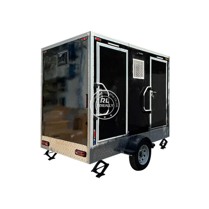 2025 Restroom Toilet Trailer With Toilet Plastic Luxury Mobile Portable ...
