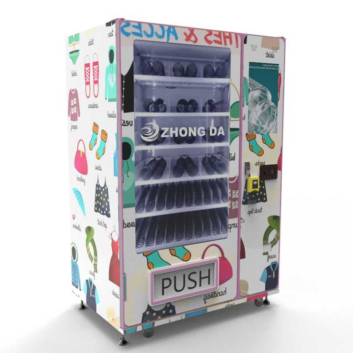 Zhongda Baby Diaper Adult Diaper Vending Machine - 80-900 PCS Capacity