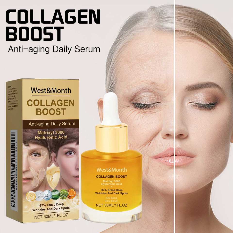 Collagen Rejuvenation Essence Liquid Hydrates Moisturizes Nourishes the ...