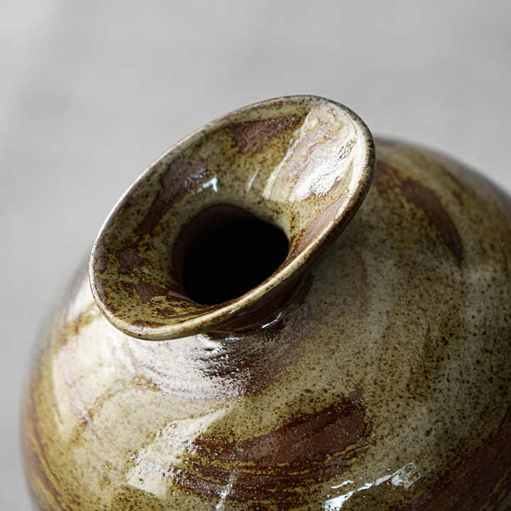 Wabi-sabi Vase - Japanese Rough Pottery for Home Decor