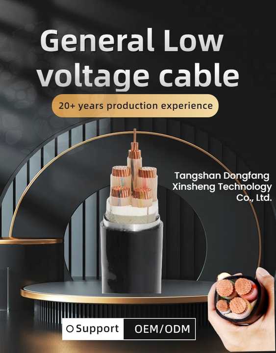 0.6/1Kv XLPE/PVC Insulated 5 Core Low Voltage Cable Electric Wire 95mm Underground Copper ...