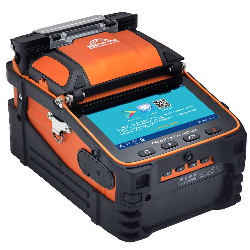 New AI-9 Six Motors SC UPC High Precision Fiber Optic Fusion Splicer ...