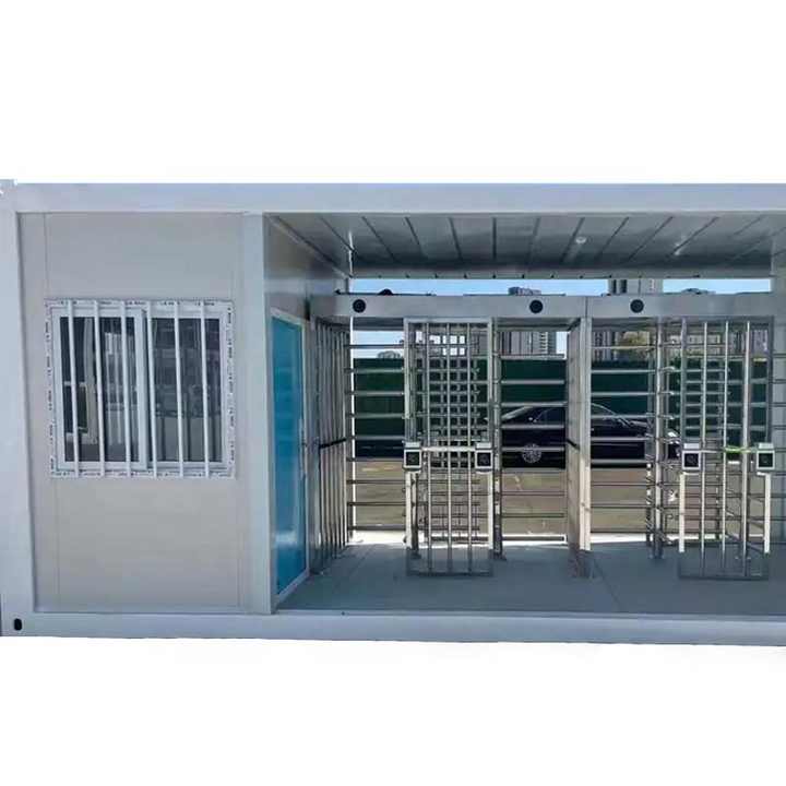Full Height Turnstile in 20ft Container - Secure & Convenient