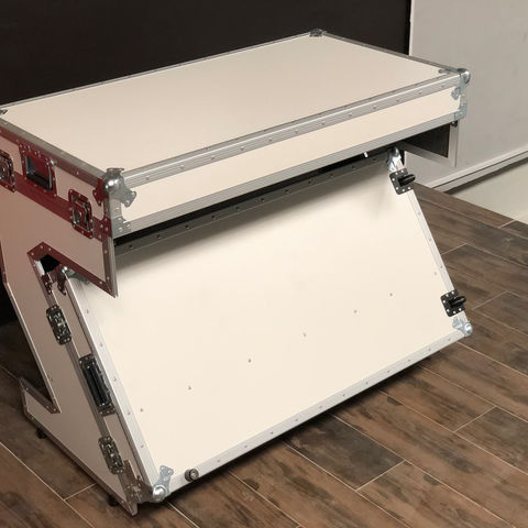 HDPE Plastic Flight Case for LED Display Screen - Adjustable Size