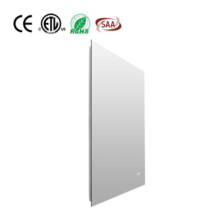 Defogger Backlit 3CCT Led Bathroom Mirror Frameless Tempered Wall ...