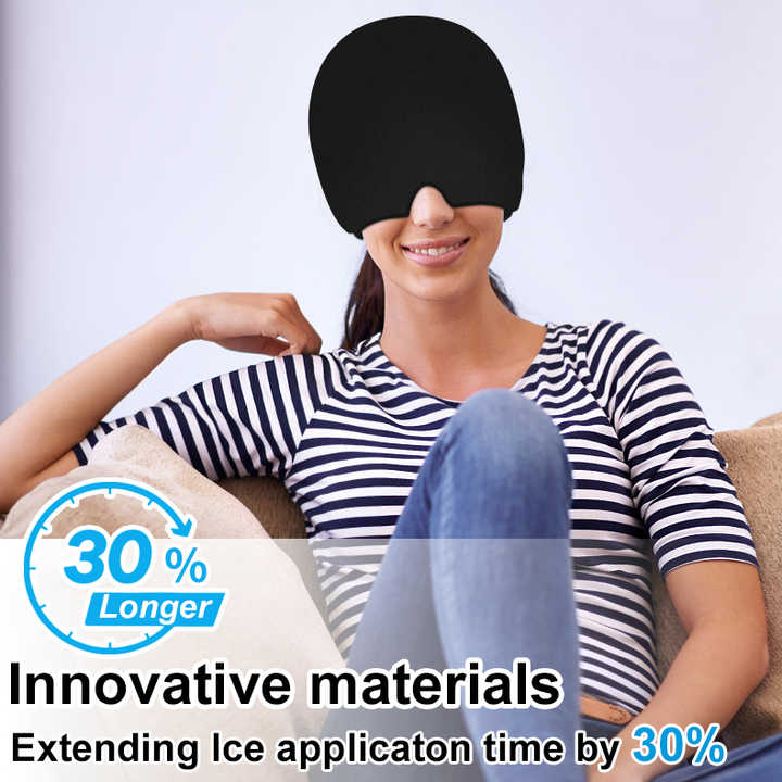 High Quality 360° Full Coverage Hot Cold Ice Gel Compression Head Cap ...