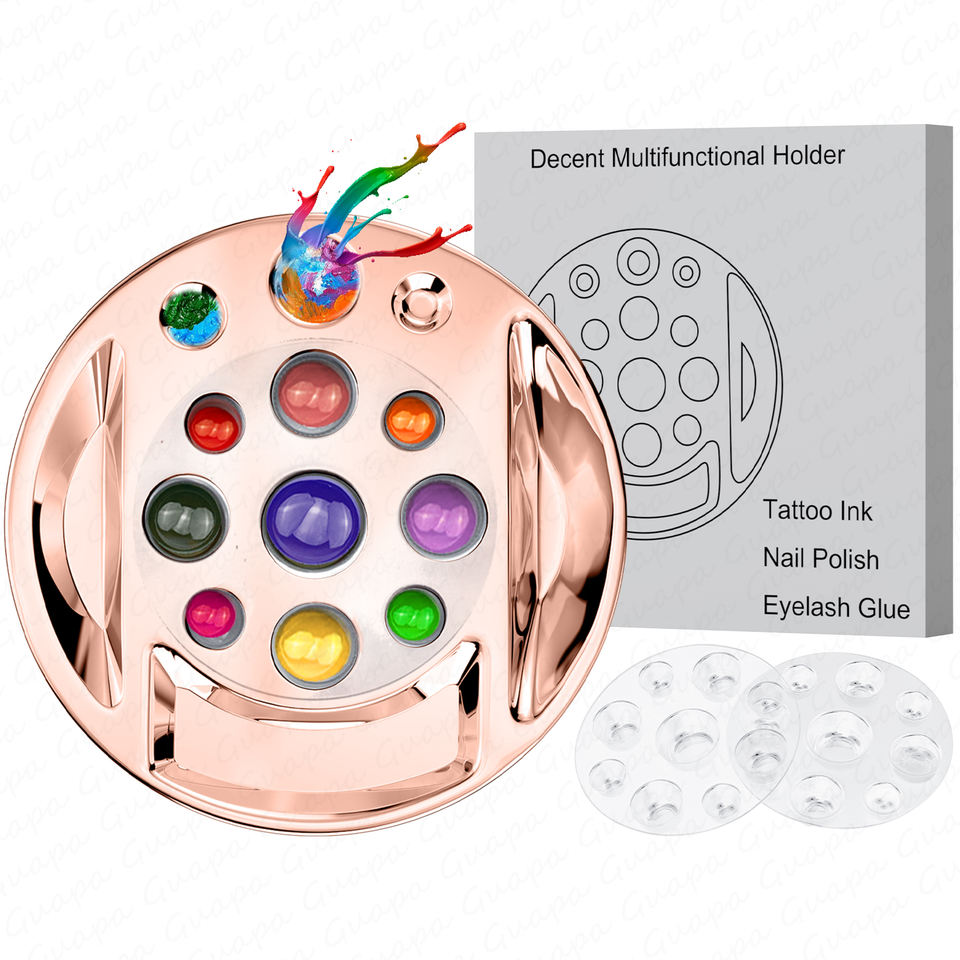 Tattoo Permanent Makeup Pigment Ink Cup Holder with Durable Non-Slip ...