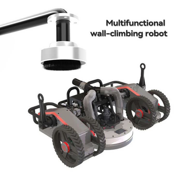 Ship Cleaning Machine Rust Removal Robot Magnetic Crawler Robot to ...