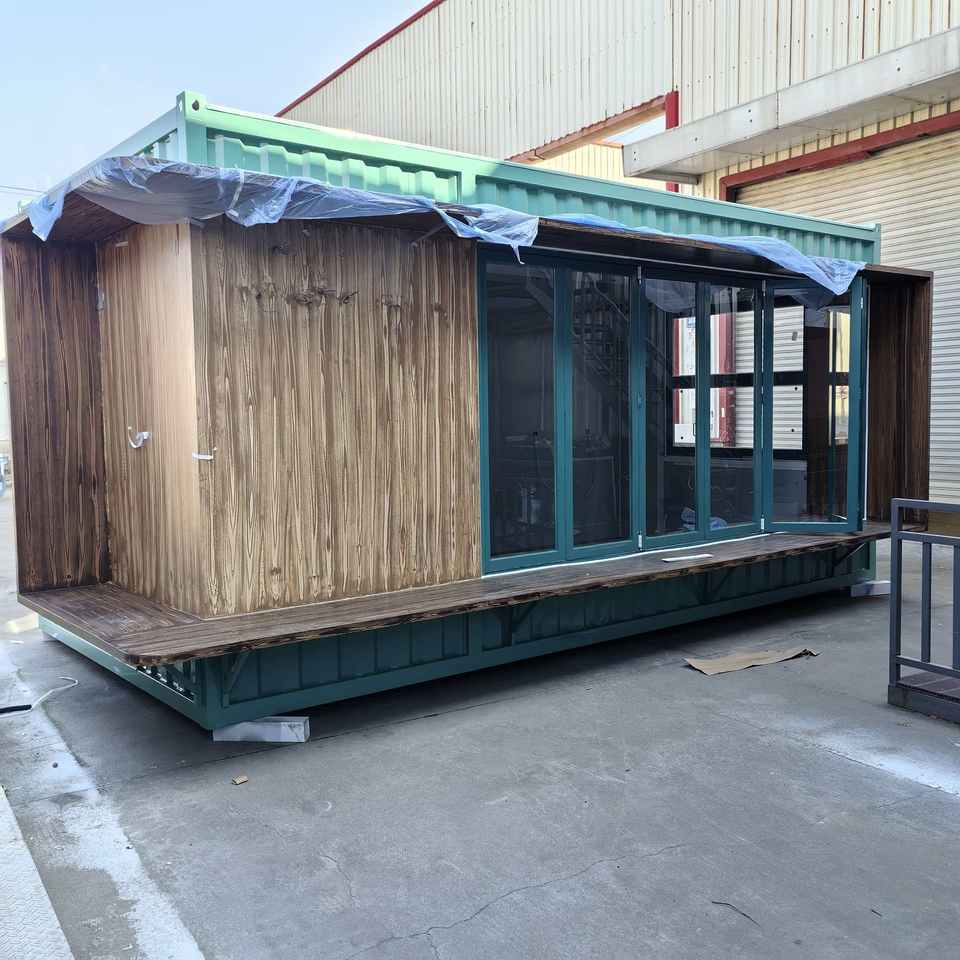 Corrugated Metal Prefab Container Outdoor Storage Box Mobile Dormitory ...