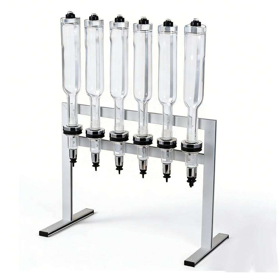 New Design 6-Bottle Perfume Dispenser Set, Perfume Bar Display Rack for ...