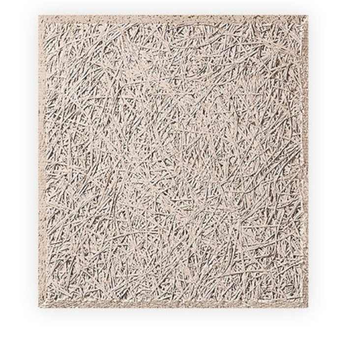 Modern Rectangle Easy Construction Wood Wool Acoustic Panel for Living ...