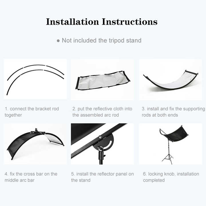 60x180cm Eyelighter Reflectors for Studio Portrait Photography