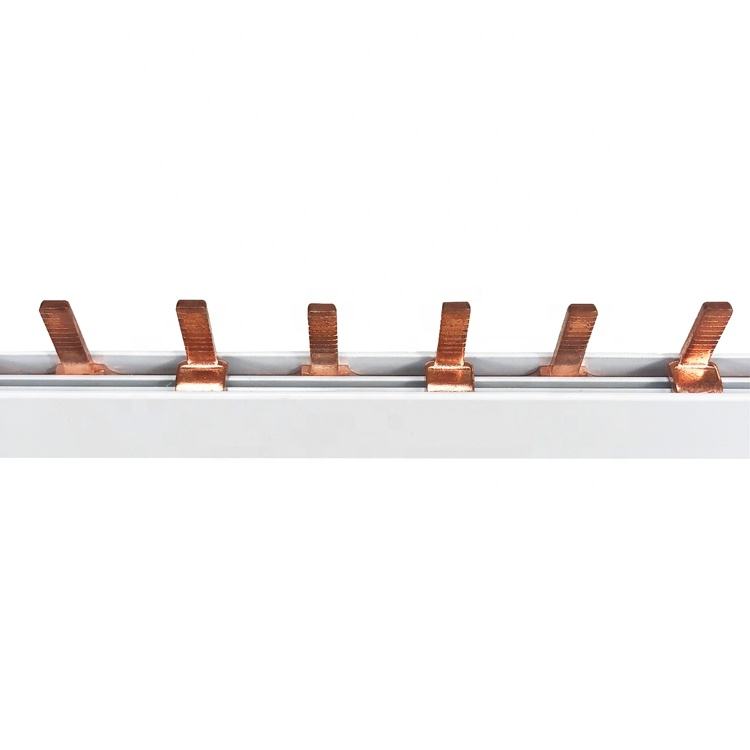 Copper Busbar 2P 63A 80A 100A for Electrical Panels, CE Certified ...