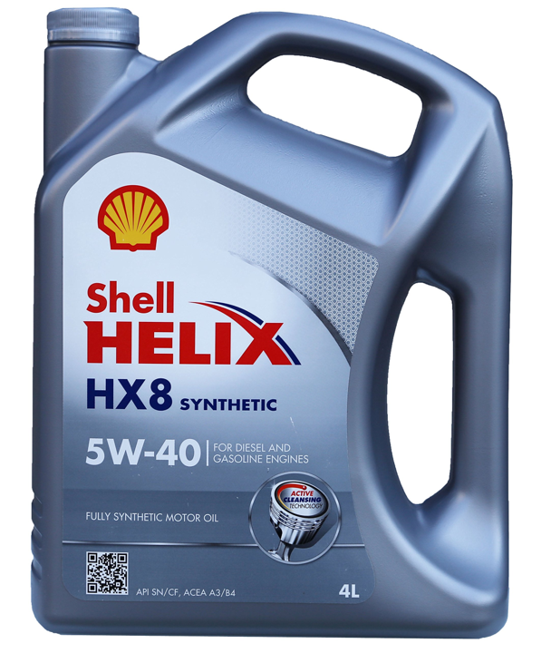 Shell Helix HX8 5W-40 4L Fully Synthetic Motor Oil Additive for ...