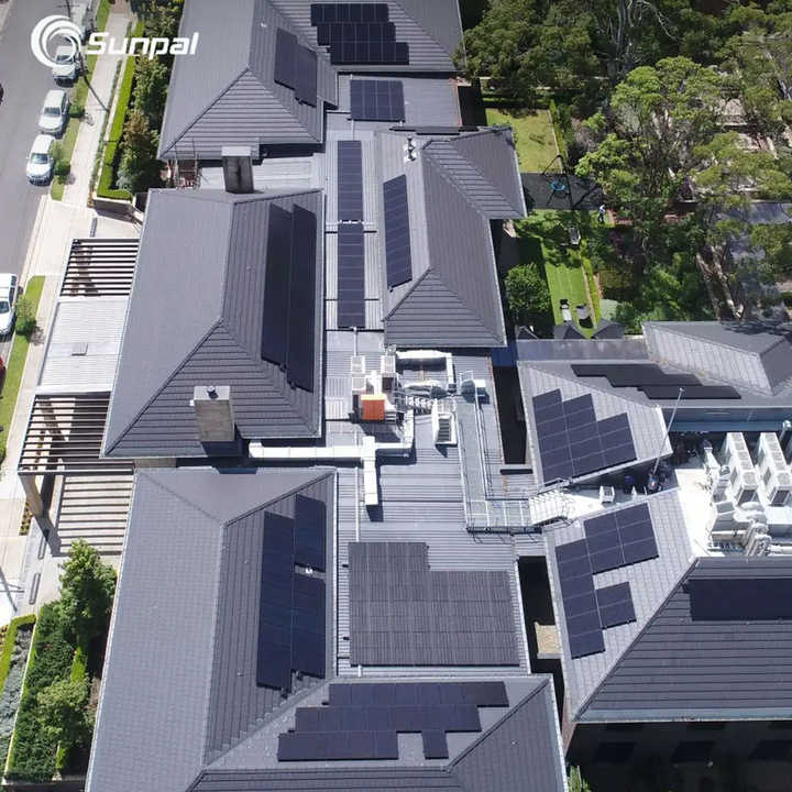 Sunpal Full Black Topcon Solar Photovoltaic Panels 405W-425W