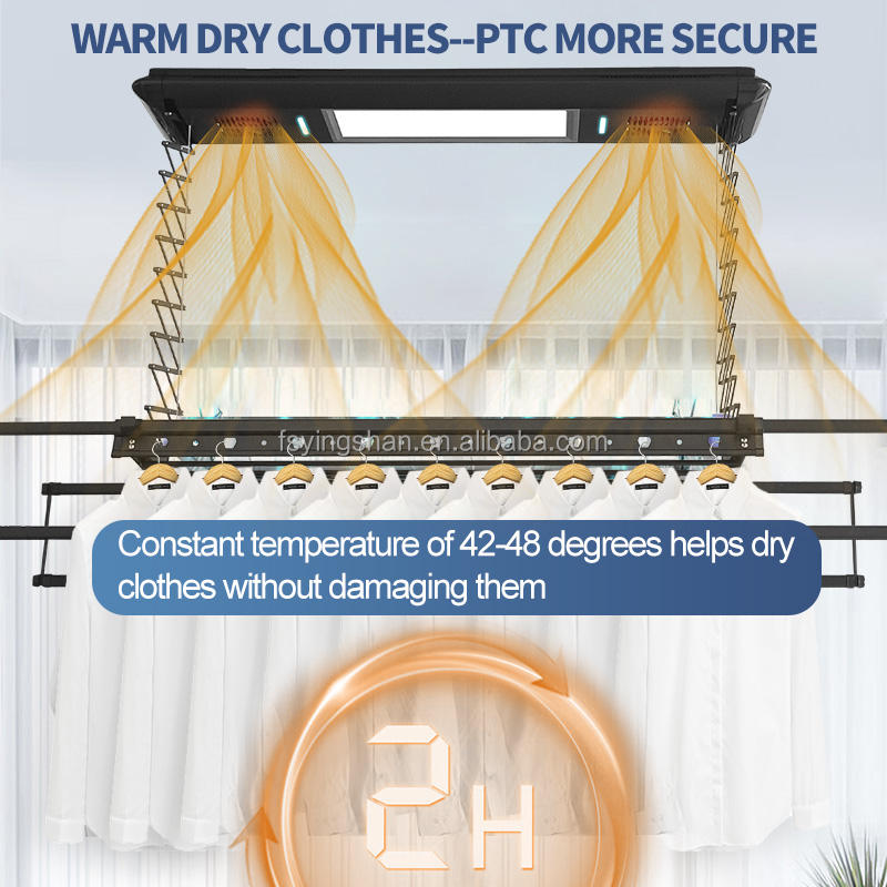 Eco-friendly Smart Heater Laundry Drying Rack - Efficient