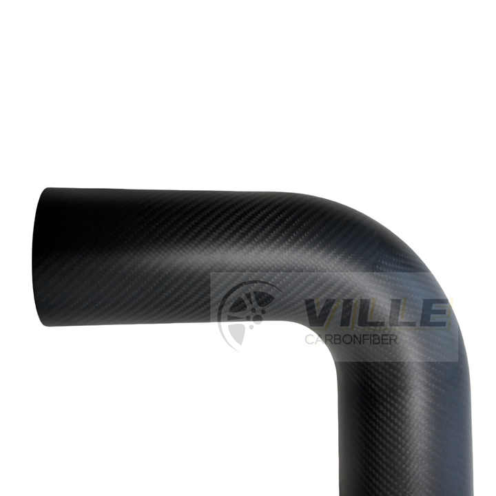 Oem Custom Intake Pipe Carbon Fiber Special Shaped Parts High Strength ...