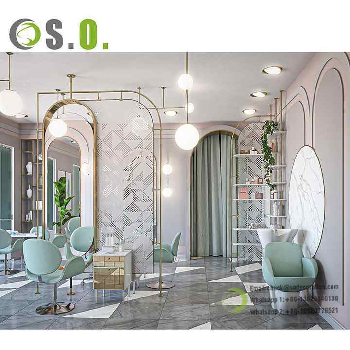 Barber Shop Interior Design Professional Barber Shop Furniture Set ...